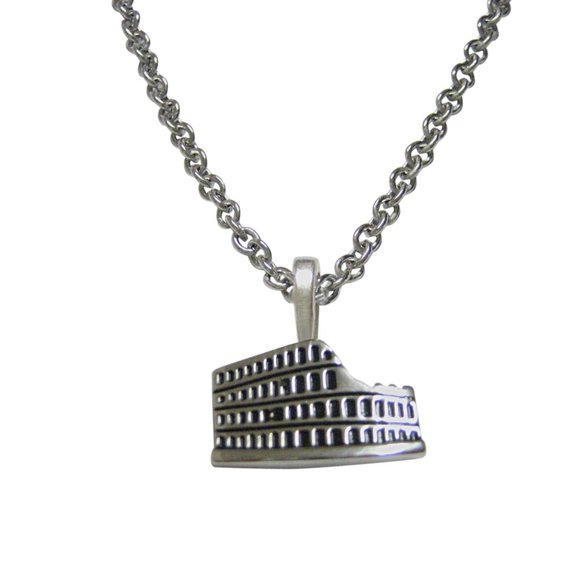 Kiola Designs | Jewelry | Roman Colosseum Pendant Necklace | Poshmark